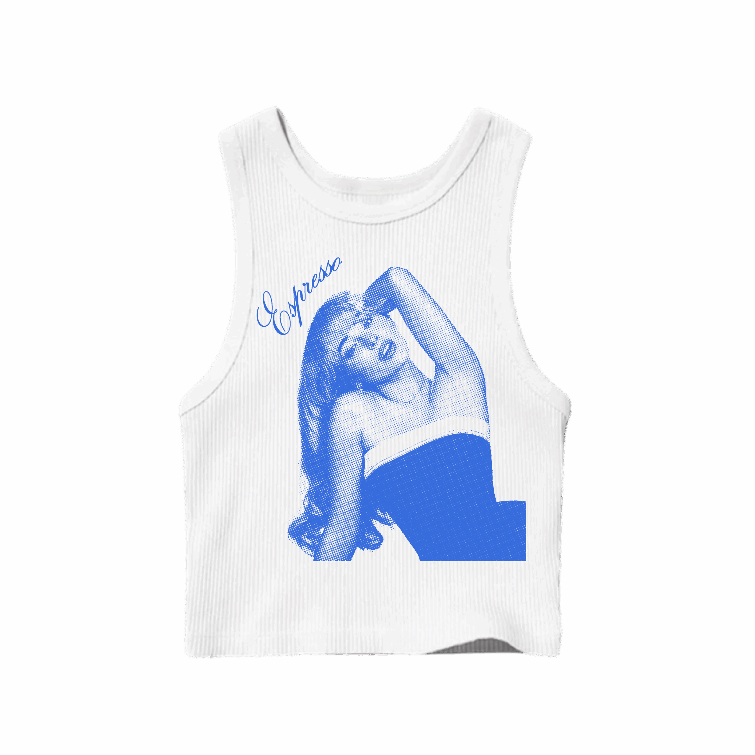 Tank Top Sabrina Carpenter – Blanco - Van Gogh Uy