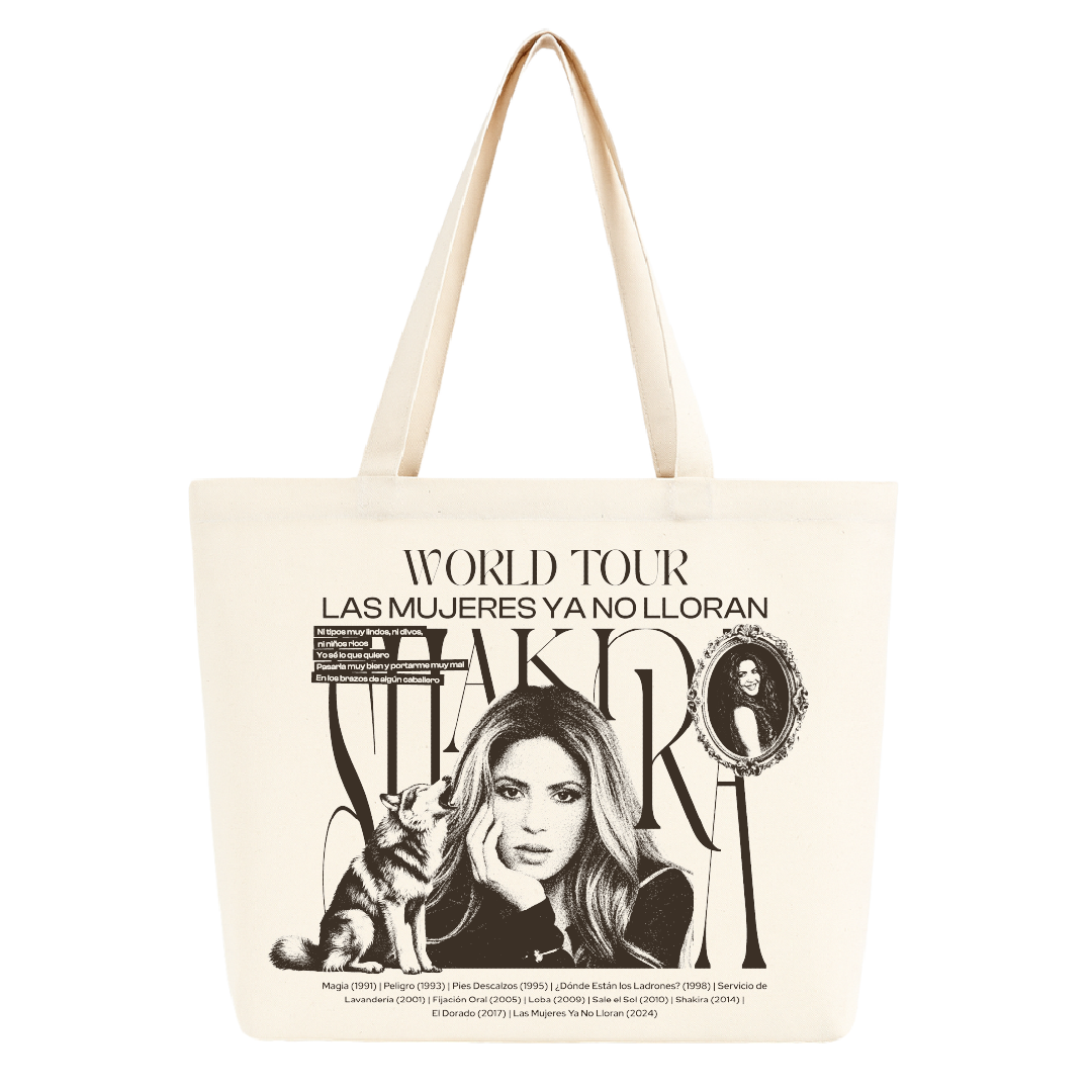 Tote bag Shakira World Tour - Van Gogh Uy